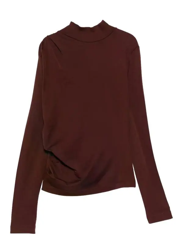 Max Mara Draped Top - Red