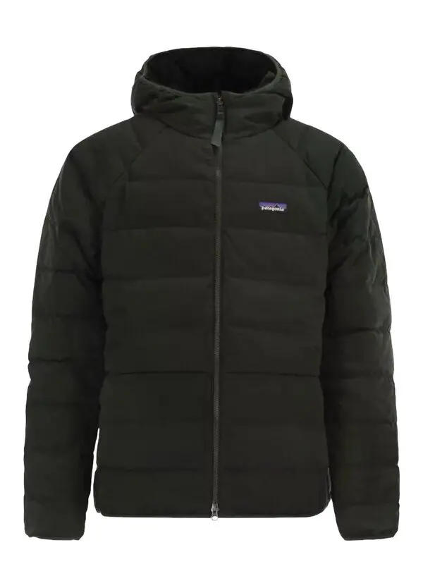 Patagonia Quilted Hooded Jacket - Green