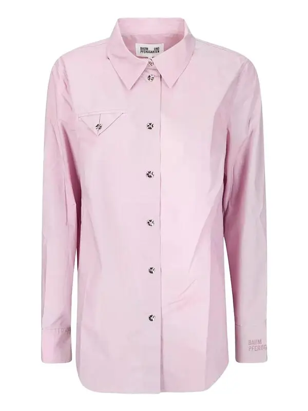 Baum Und Pferdgarten Marla Flap-pocket Shirt - Pink