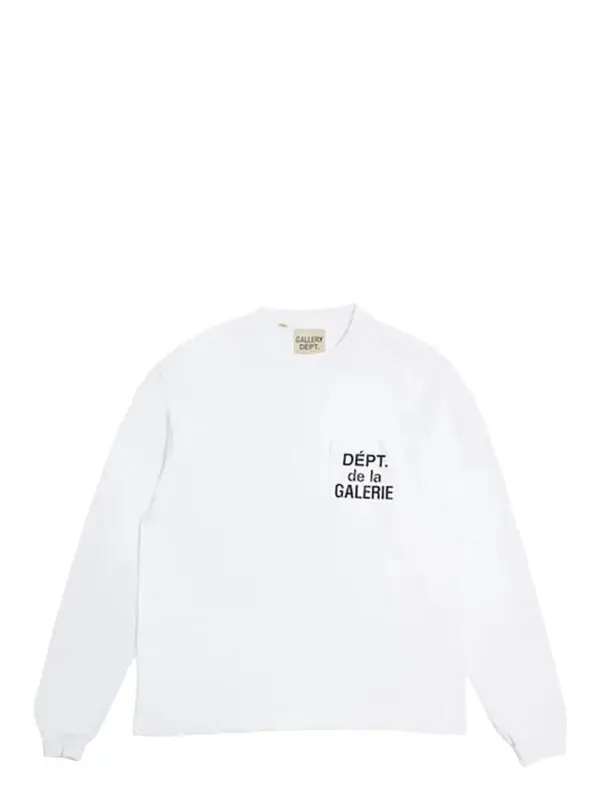 GALLERY DEPT. De La Galerie Long-sleeve T-shirt - White