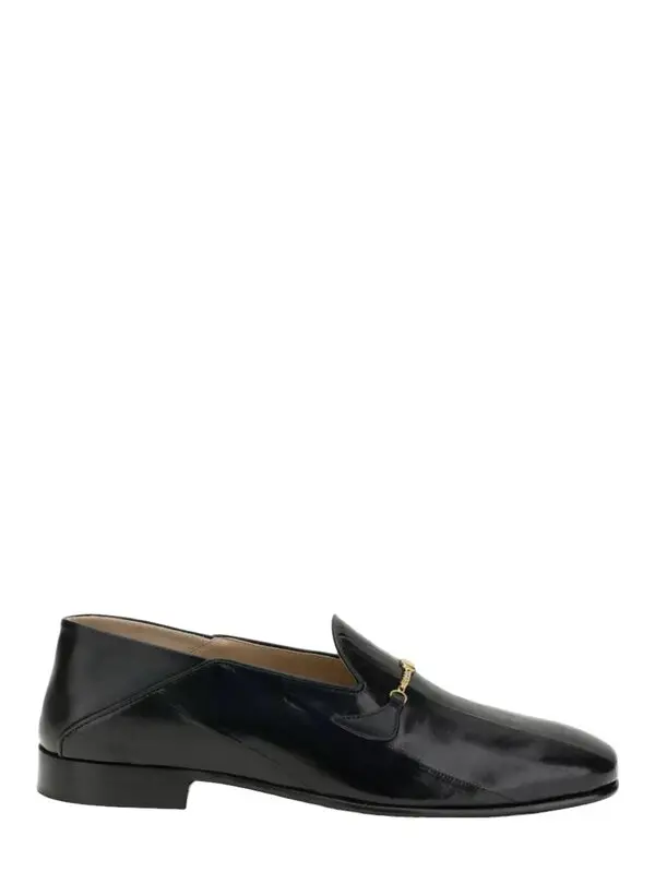 Valentino Garavani Chain-detail Loafers - Black