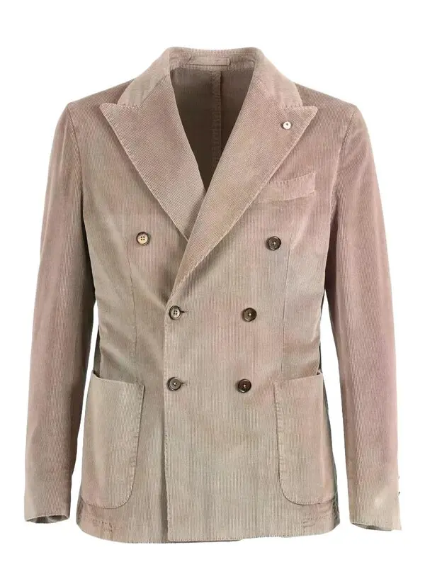 L.B.M. 1911 Corduroy Blazer - Neutrals