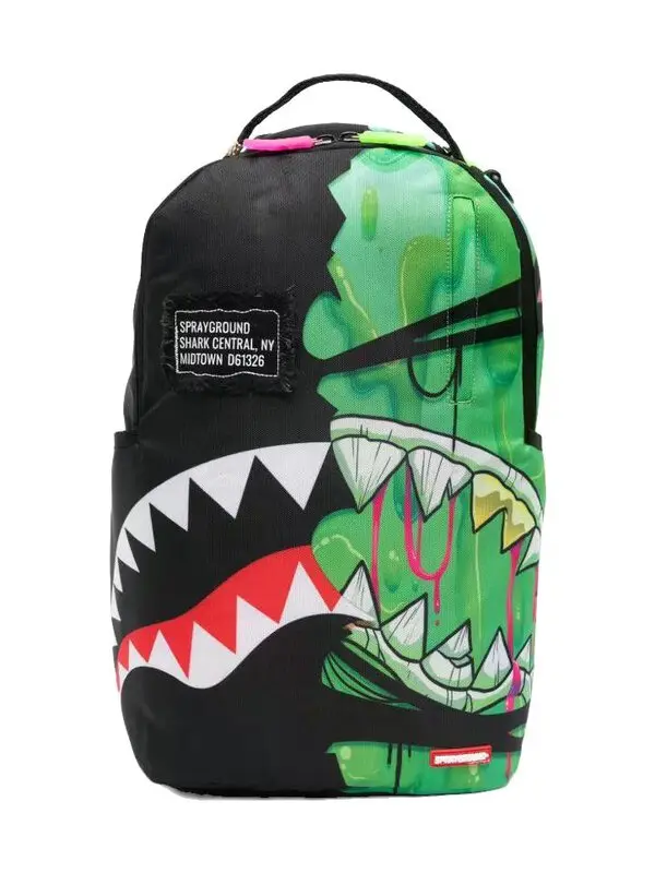 SPRAYGROUND Graphic Print Backpack - Black