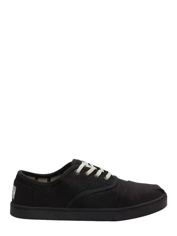 Toms Cordones Cupsole Sneakers - Black