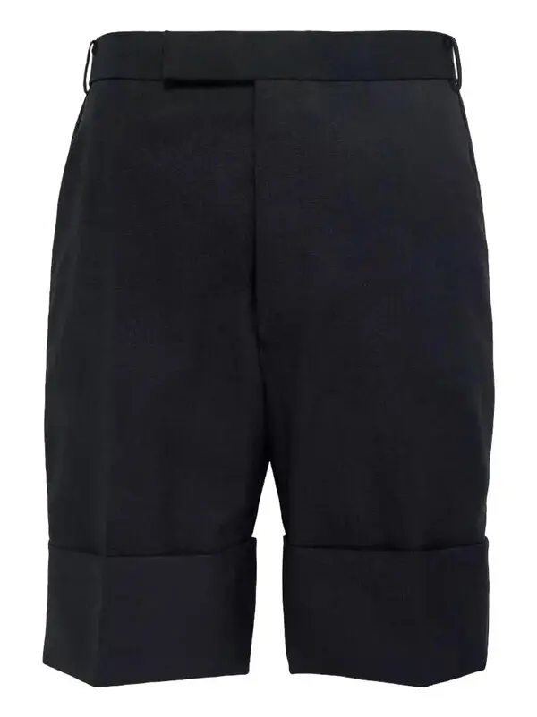 Thom Browne Low-rise Shorts - Black