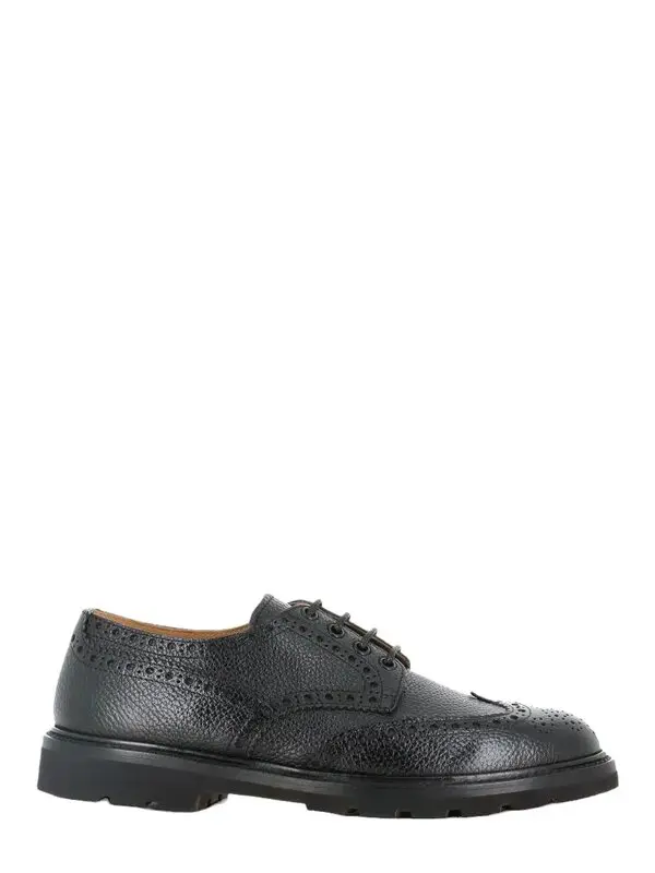 HENDERSON BARACCO George Dovetail Derby Shoes - Black