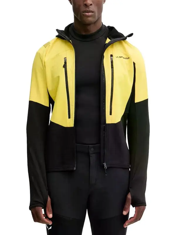 LA SPORTIVA Hooded Zip-up Jacket - Yellow