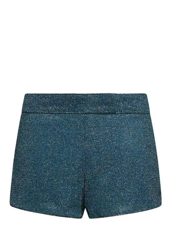 OSÃ©REE Lumiere Tailored Shorts - Blue