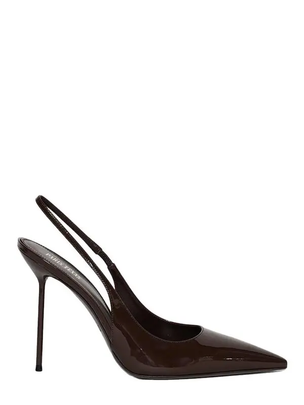 Paris Texas Lidia Slingback Heel 105 - Brown