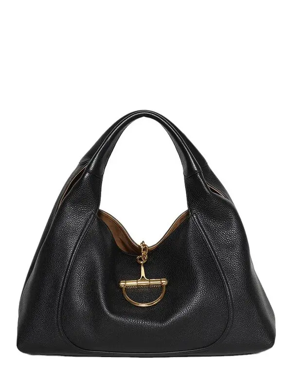Gucci Softbit Maxi Shoulder Bag - Black
