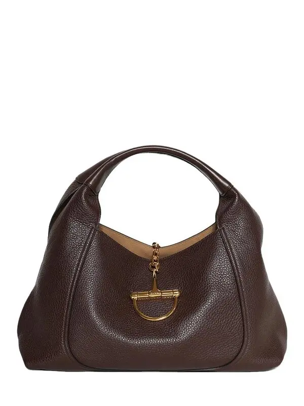 Gucci Softbit Maxi Shoulder Bag - Brown