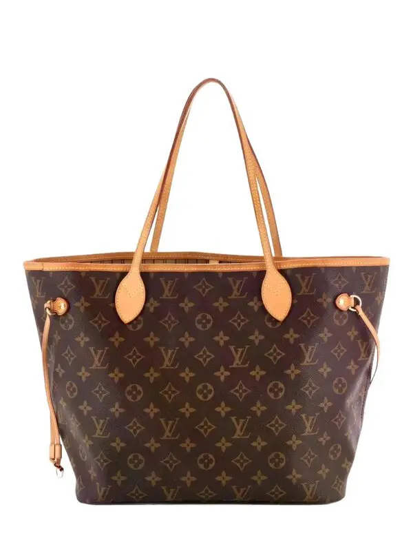 LOUIS VUITTON Neverfull Monogram Canvas Mm Tote - Brown