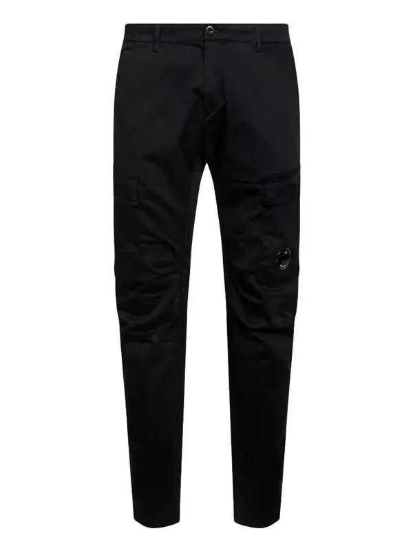 C.P. COMPANY Cargo Trousers - Black