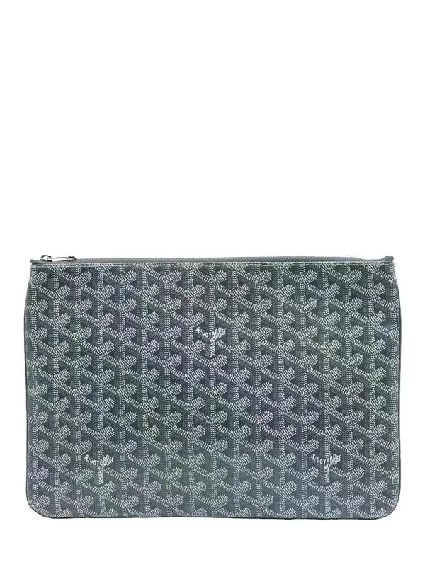 Goyard 2018 Ine Senat Mm Clutch Bag - Grey