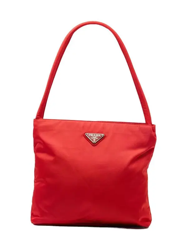 Prada 2000-2013 Tessuto Tote Bag - Red