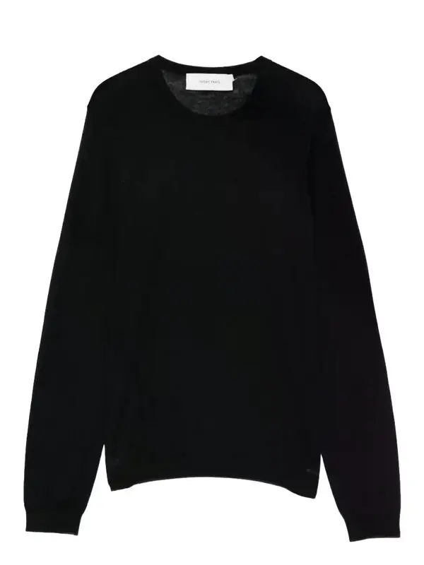 IVORY PARIS Long-sleeve Top - Black