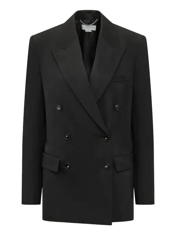 Stella McCartney Double-breasted Blazer - Black
