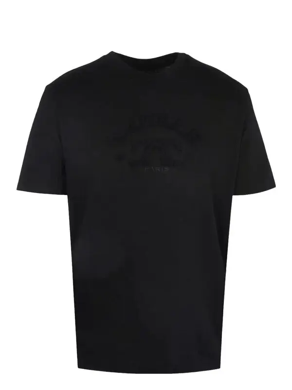 GAELLE Logo-print T-shirt - Black