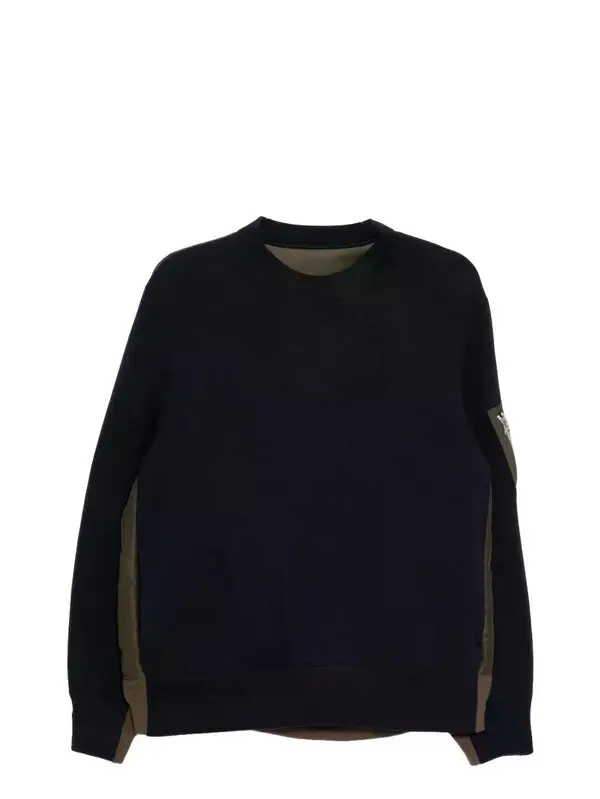 Sacai Sponge Sweatshirt - Blue