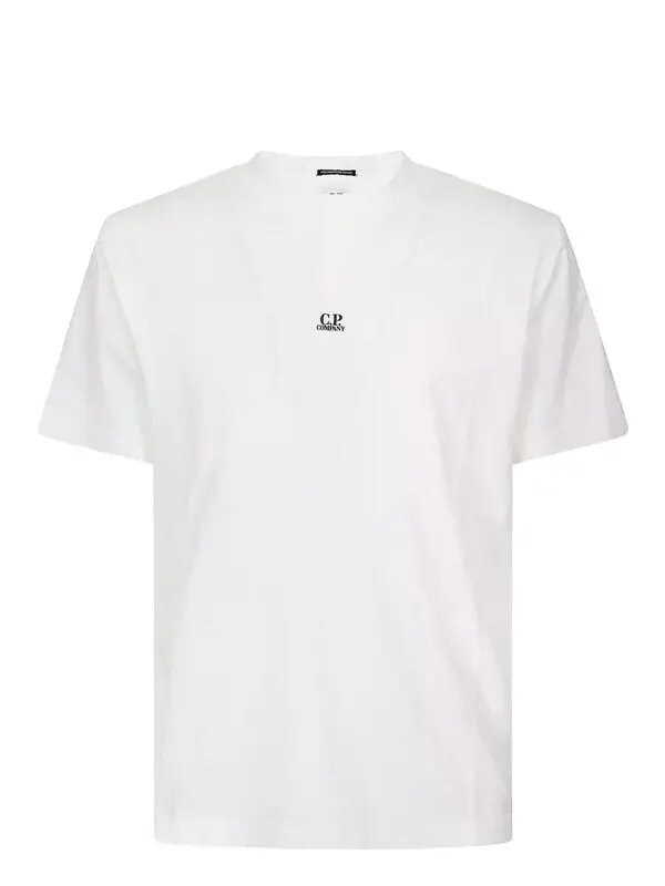 C.P. COMPANY Logo-detail T-shirt - White