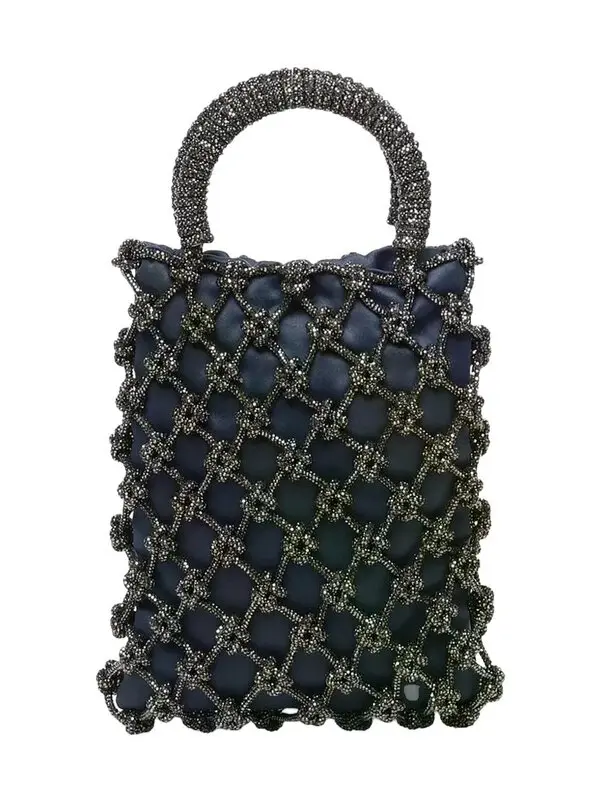 Rosantica Crystal-embellished Tote - Blue