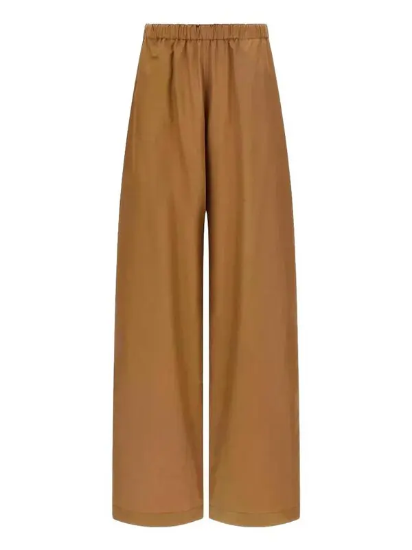 Fabiana Filippi Elastic-waistband Trousers - Brown
