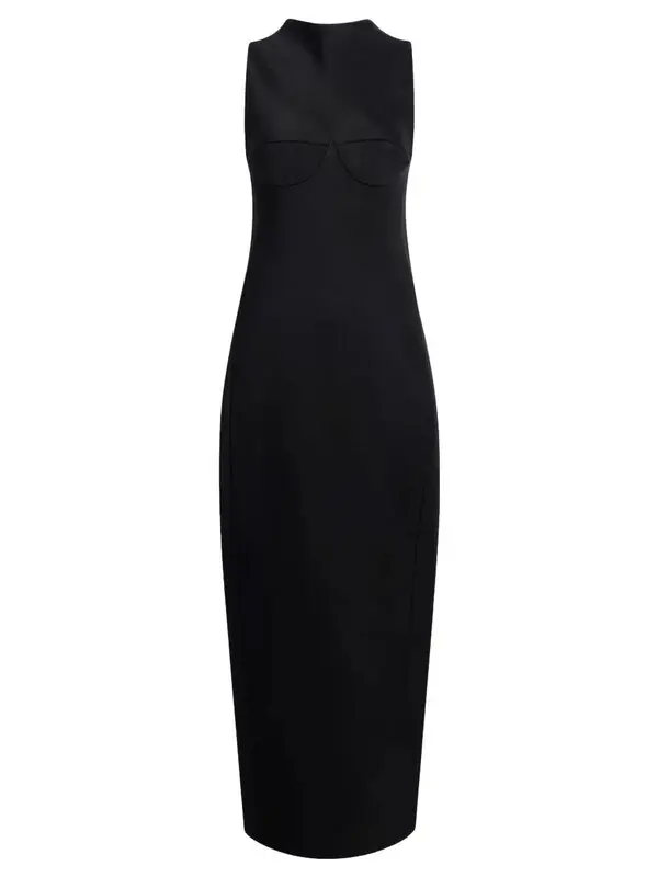 Khaite Shoshanna Maxi Dress - Black