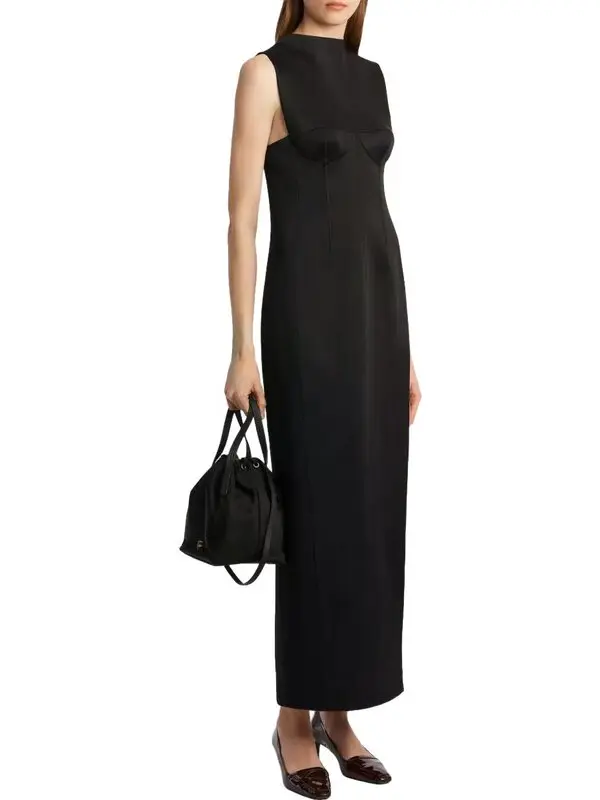 Khaite Shoshanna Maxi Dress - Black