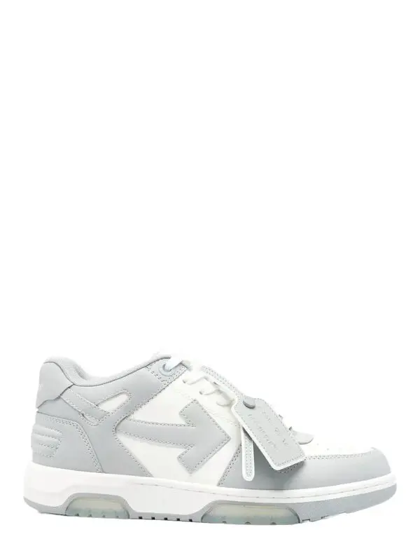 Off-White Arrow Leather Sneakers - White