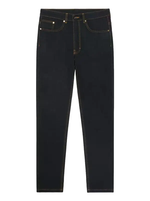 PLACE OF ËLMS Button-fastening Jeans - Black