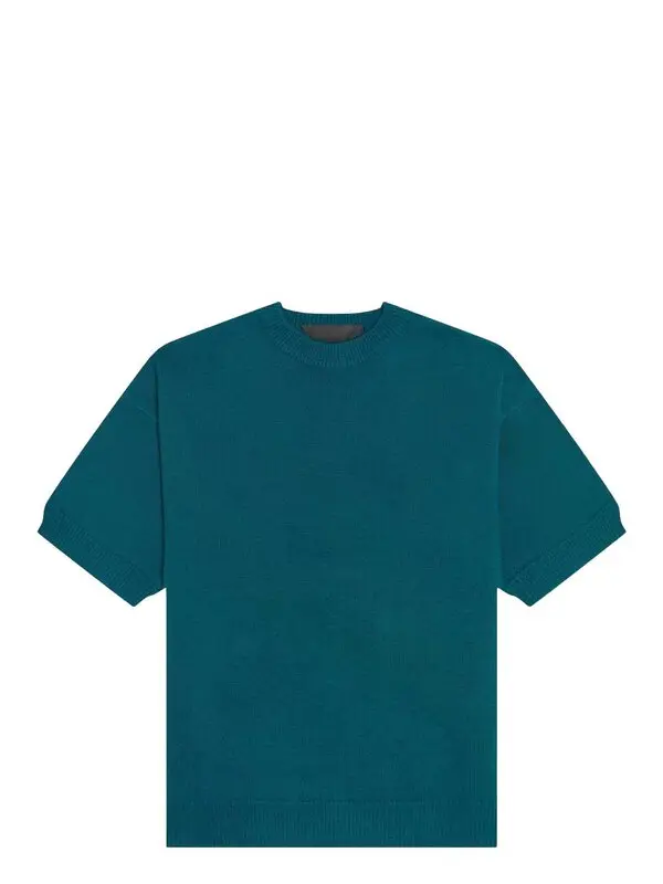 PLACE OF ËLMS Capri Mare Crew-neck T-shirt - Blue