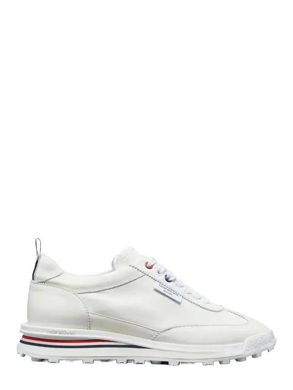 Thom Browne Nappa Runner Sneakers - White
