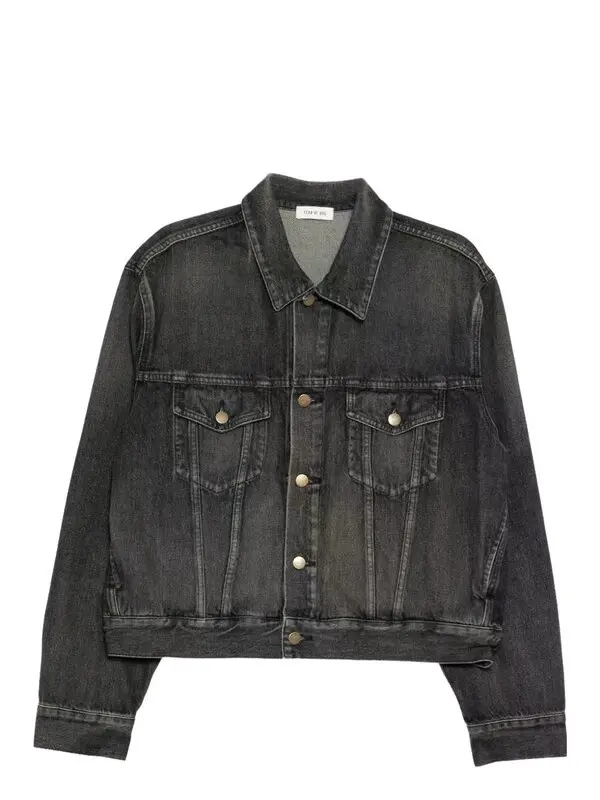 Fear Of God Trucker Denim Jacket - Grey
