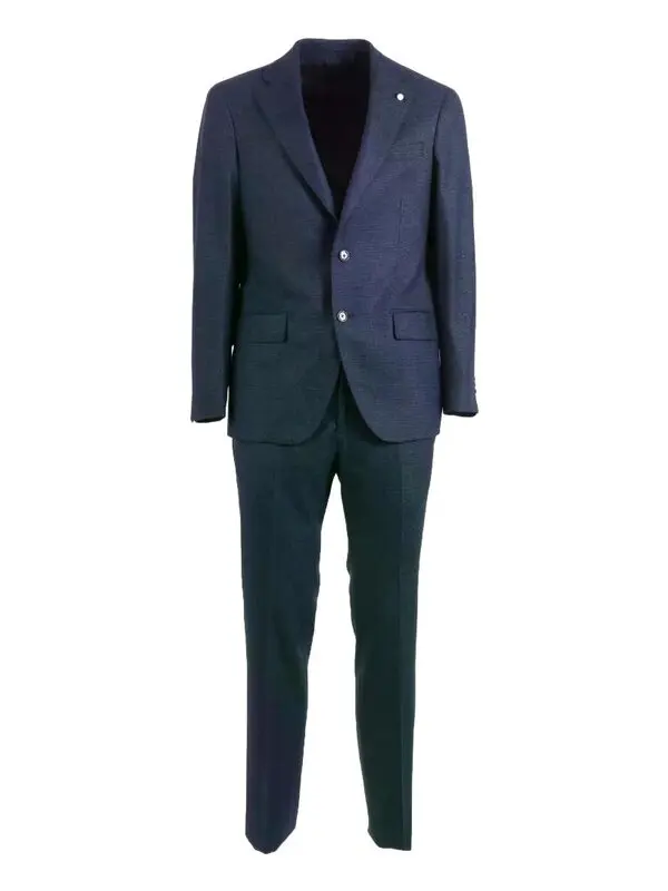 L.B.M. 1911 Single-breasted Suit - Blue