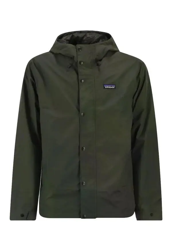 Patagonia Jackson Glacier Rain Hooded Jacket - Green