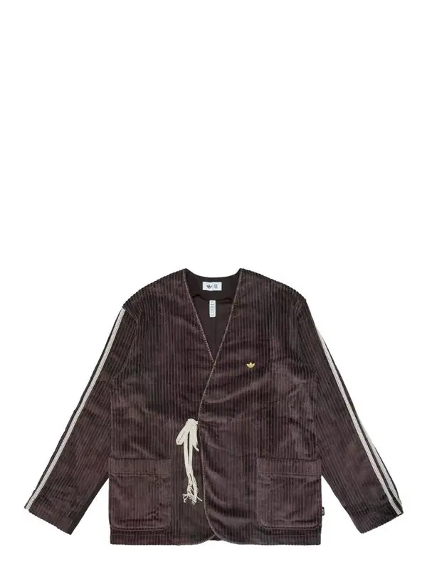 Adidas X Clot Edison Chen Corduroy Jacket - Brown