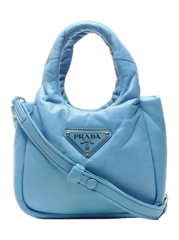 Prada 2020-2025 Padded Mini Bag - Blue