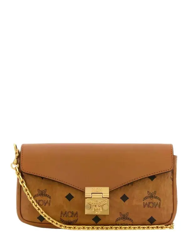 Mcm Mini Tracy Crossbody Bag - Brown