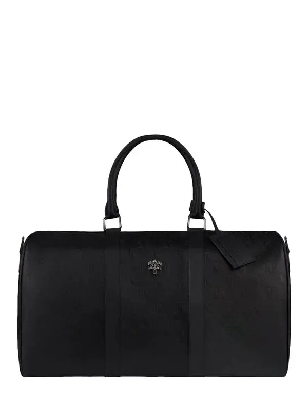 PLACE OF ËLMS Logo-embossed Holdall - Black