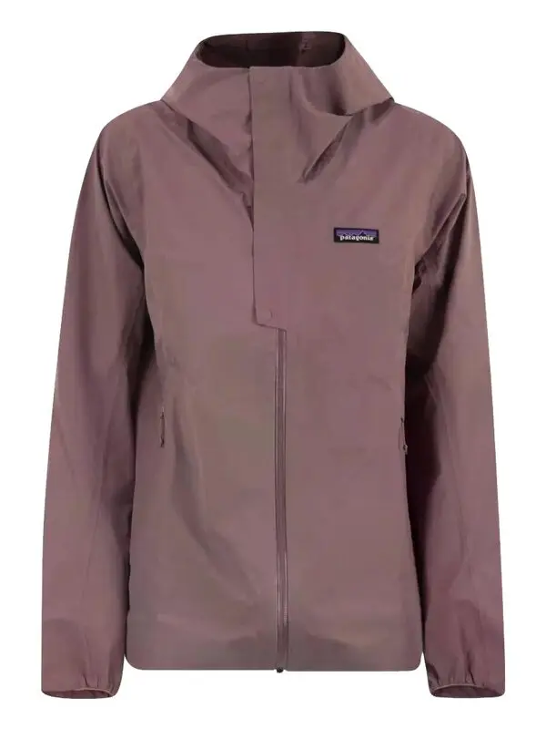 Patagonia Hooded Zip-up Jacket - Purple