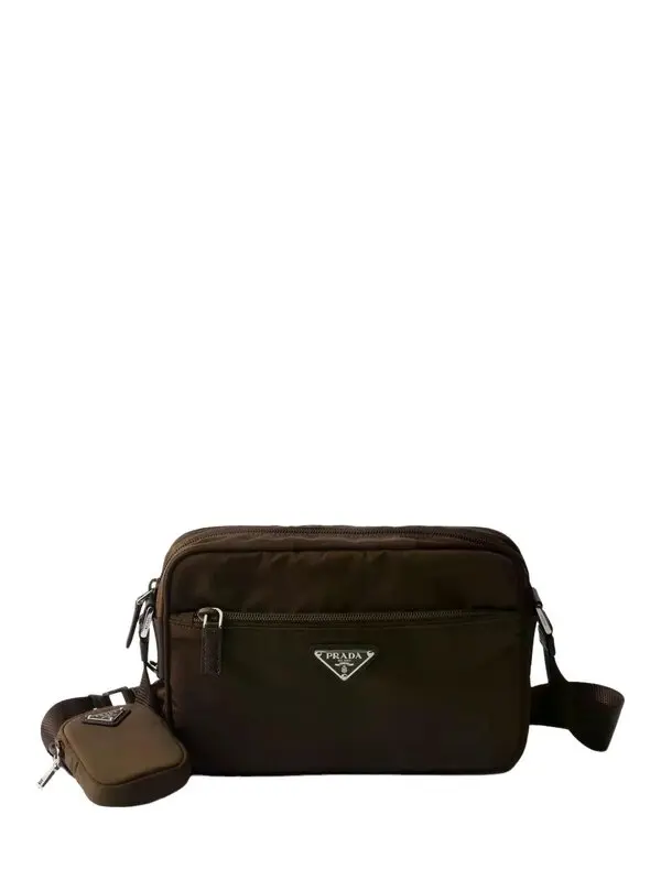 Prada Re-nylon Shoulder Bag - Brown