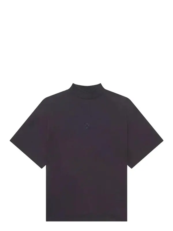 Place Of Ëlms Logo-embroidery T-shirt - Black