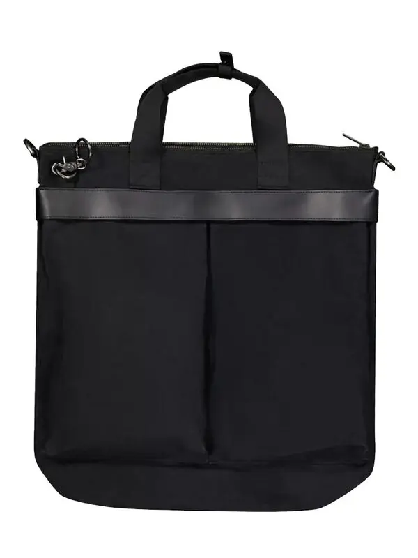 COOR Helmet Cotton Tote Bag - Black