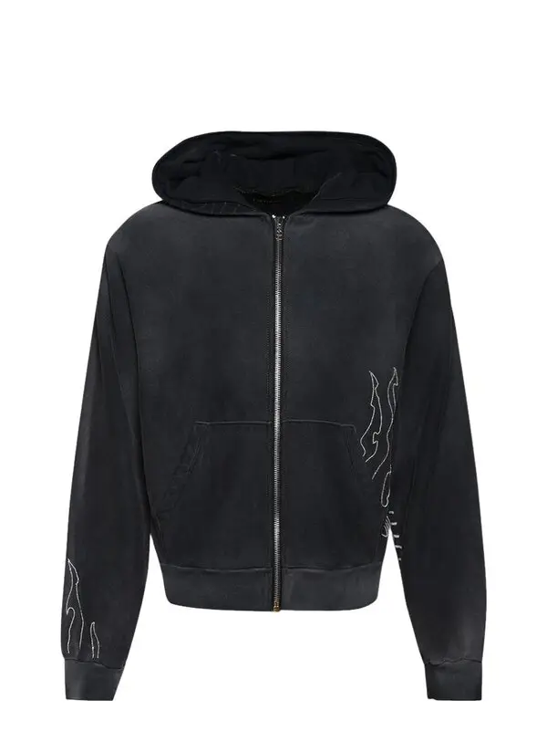 EARTHLING VIP Die Free Zip-up Hoodie - Black