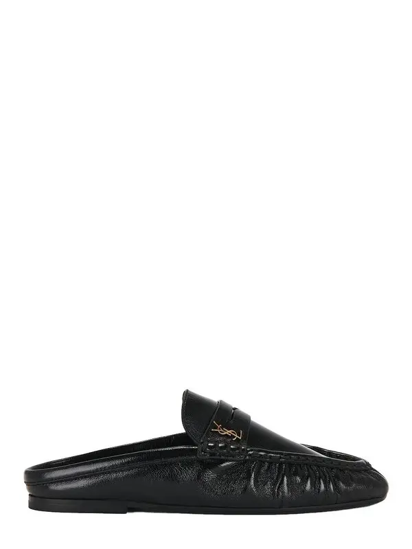 Saint Laurent Le Loafer Mule Mocassin - Nero