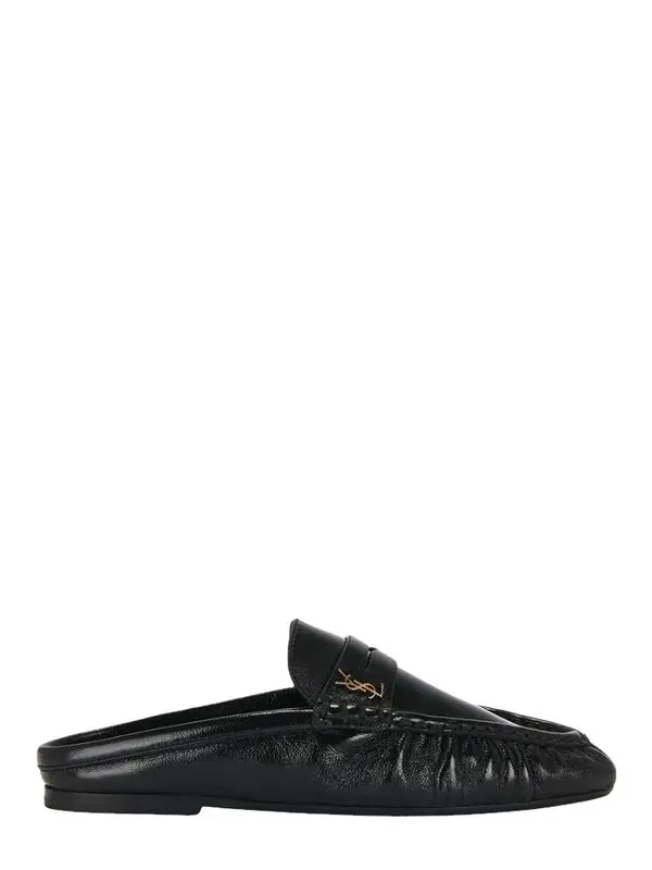 Saint Laurent Le Loafer Mule Mocassin - Nero
