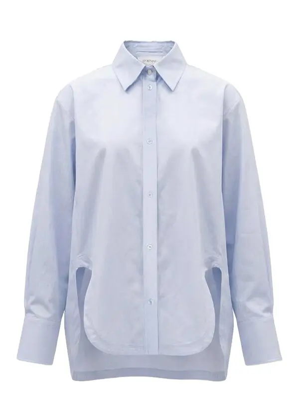 Sportmax Ovest Cotton Shirt - Light Blue