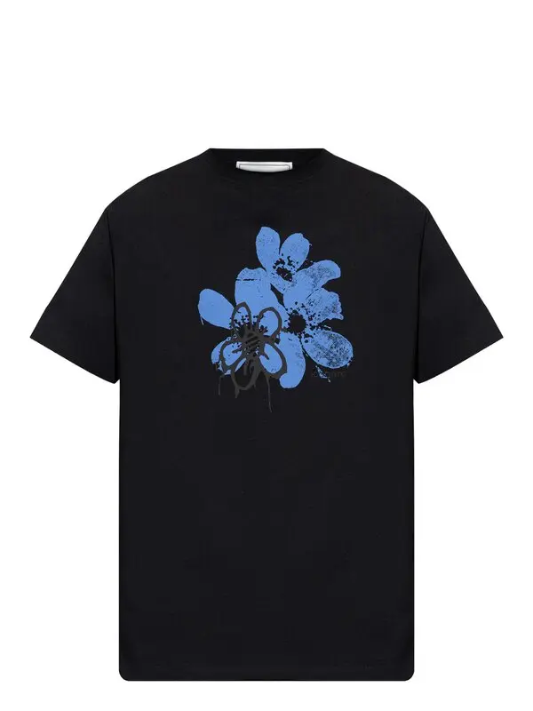 Iceberg T-shirt With Print - Black