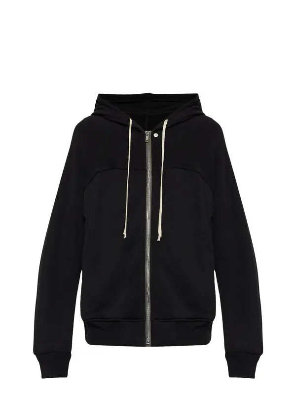 Rick Owens Cotton Hoodie - Black