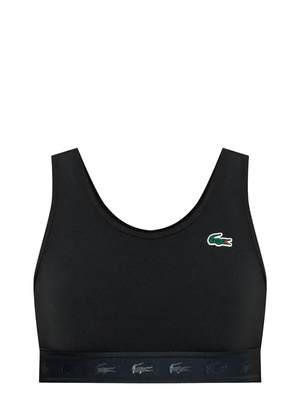 Lacoste Short Training Top - Black
